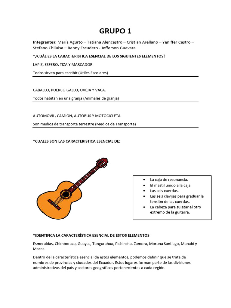 Clasificacion de Instrumentos Musicales | PDF | Instrumentos de cuerda ...