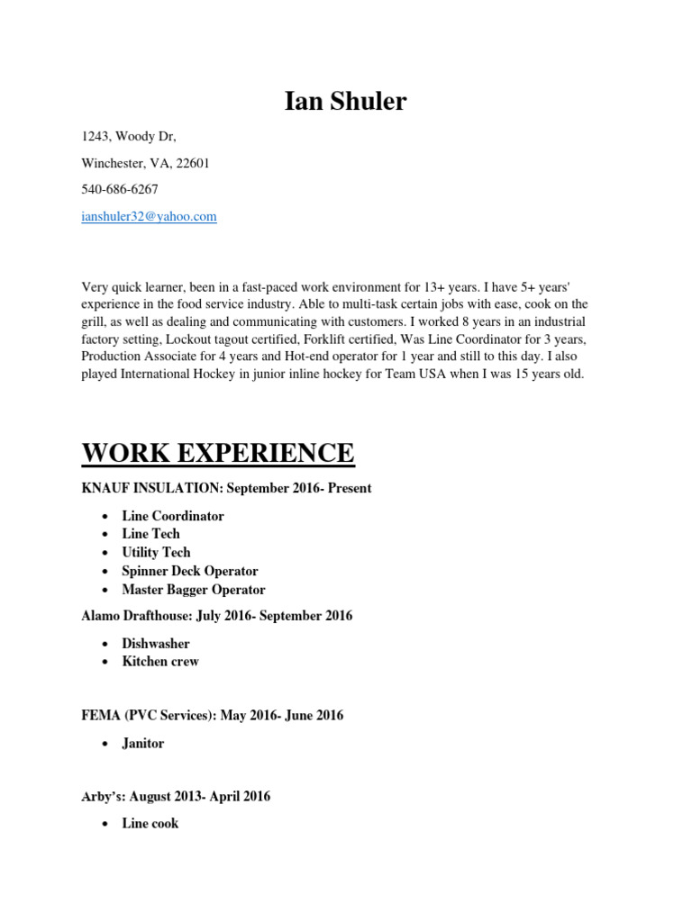 Job Application Packet 1 | PDF | Wellness