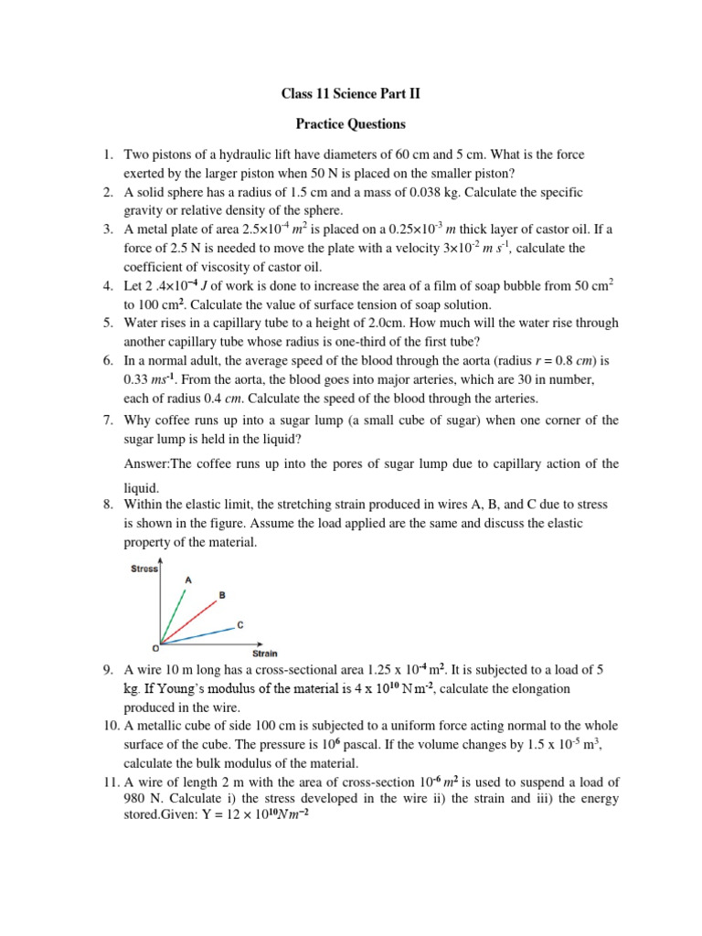 Class 11 Physics Part 2 | PDF | Gases | Sound