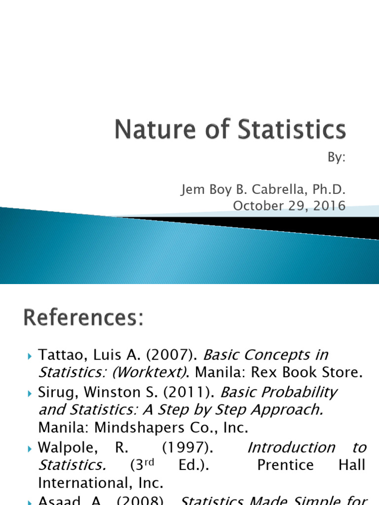 Unit 4 Statistics | PDF | Statistics | Sampling (Statistics)
