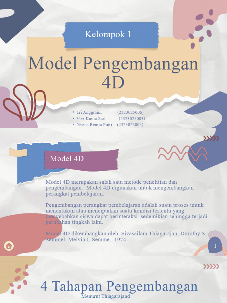 Model 4d Kelompok 1 | PDF