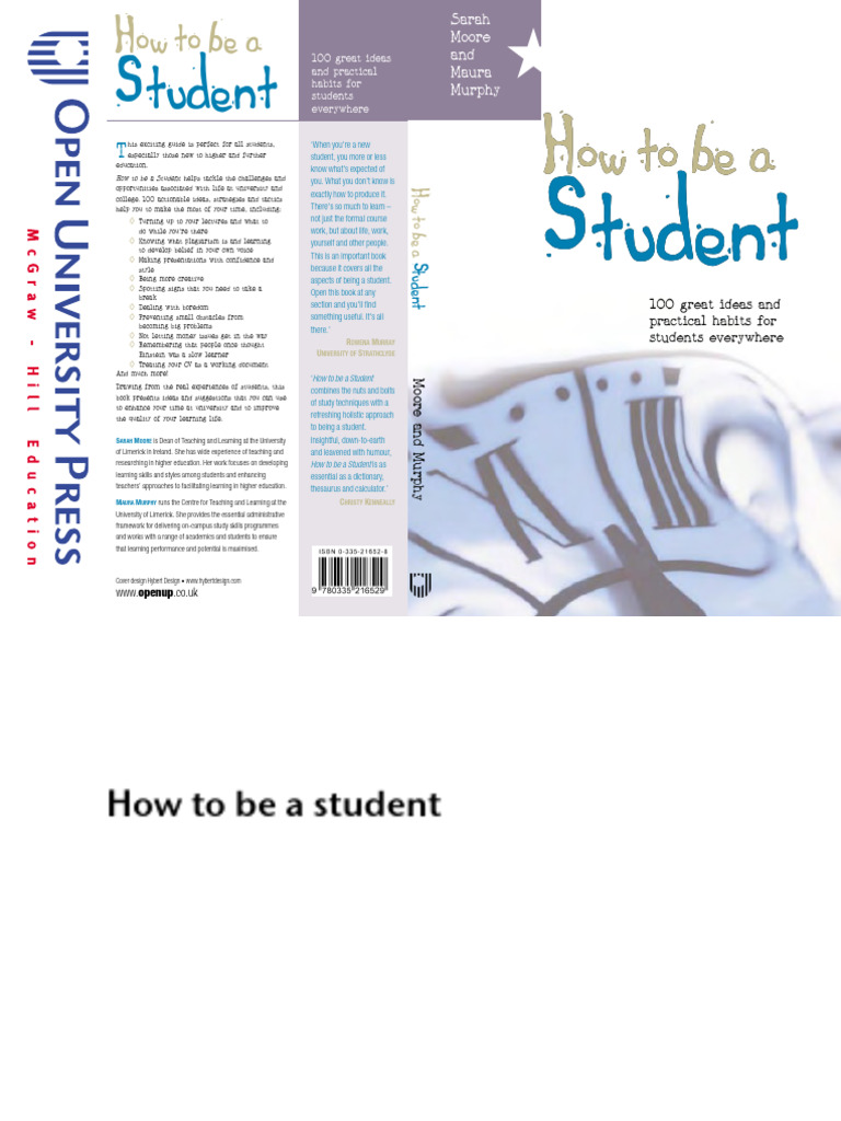 Sarah Moore, Maura Murphy - How To Be A Student (2005) | PDF | Flow ...