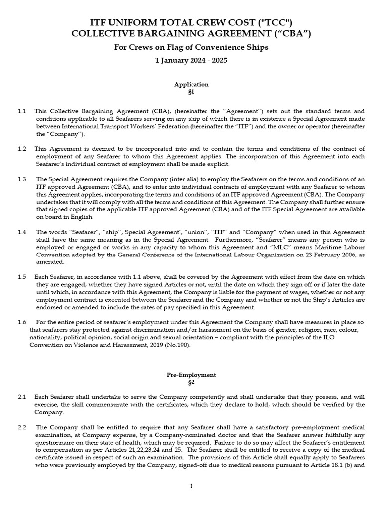 Uniform TCC Final 2024-2025 | Download Free PDF | Overtime | Employment