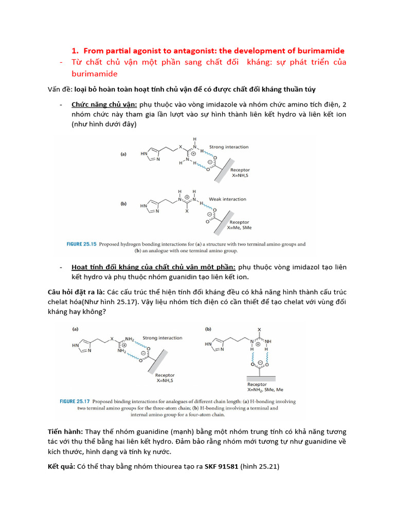 Burimamide Và Metiamide | PDF