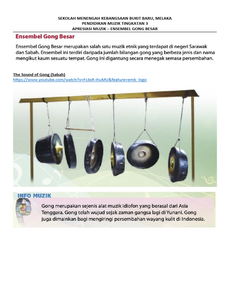 02 Ensembel Gong Besar | PDF