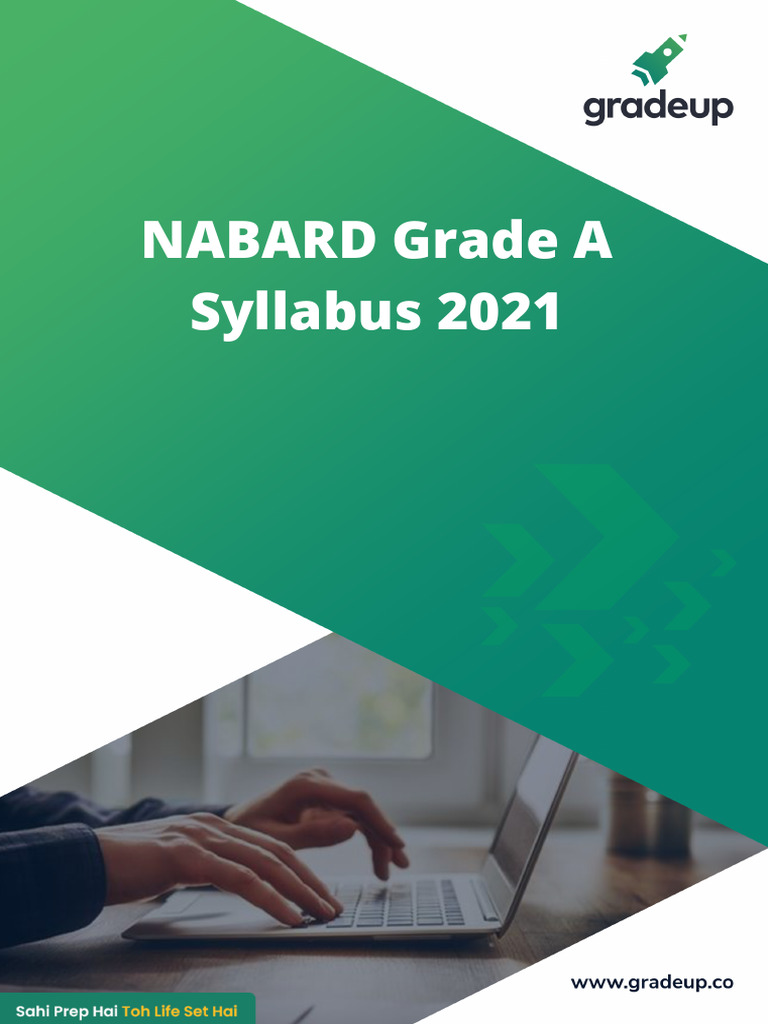 Nabard Grade A Syllabus 2021 33 | PDF | Agriculture | Economies
