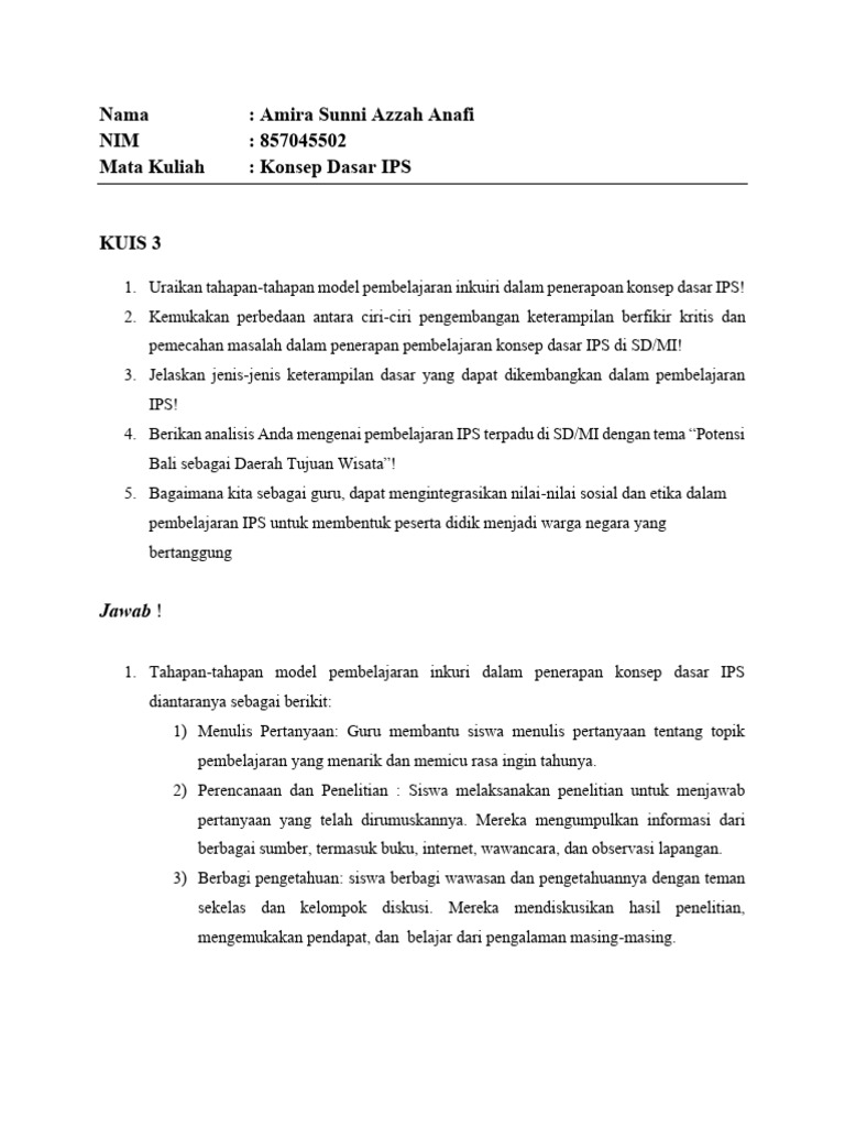 Amira Sunni Azzah Anafi - 857045502 | PDF