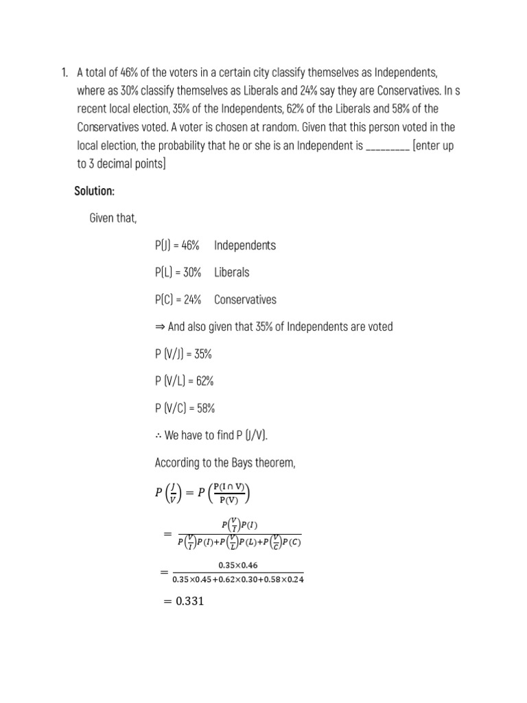 Naive Bayes (1-10) | PDF