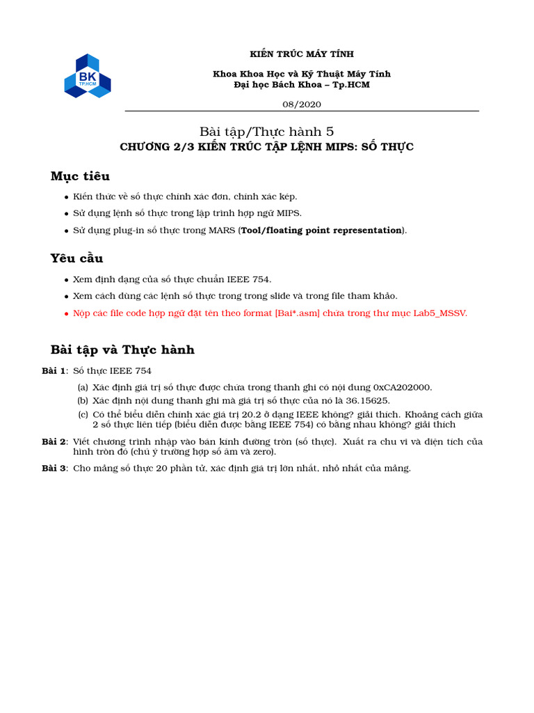 Chap3.1.MIPS FloatingPoint87 | PDF