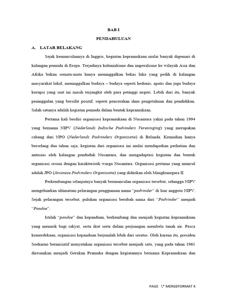 Bab I Narakarya I | PDF