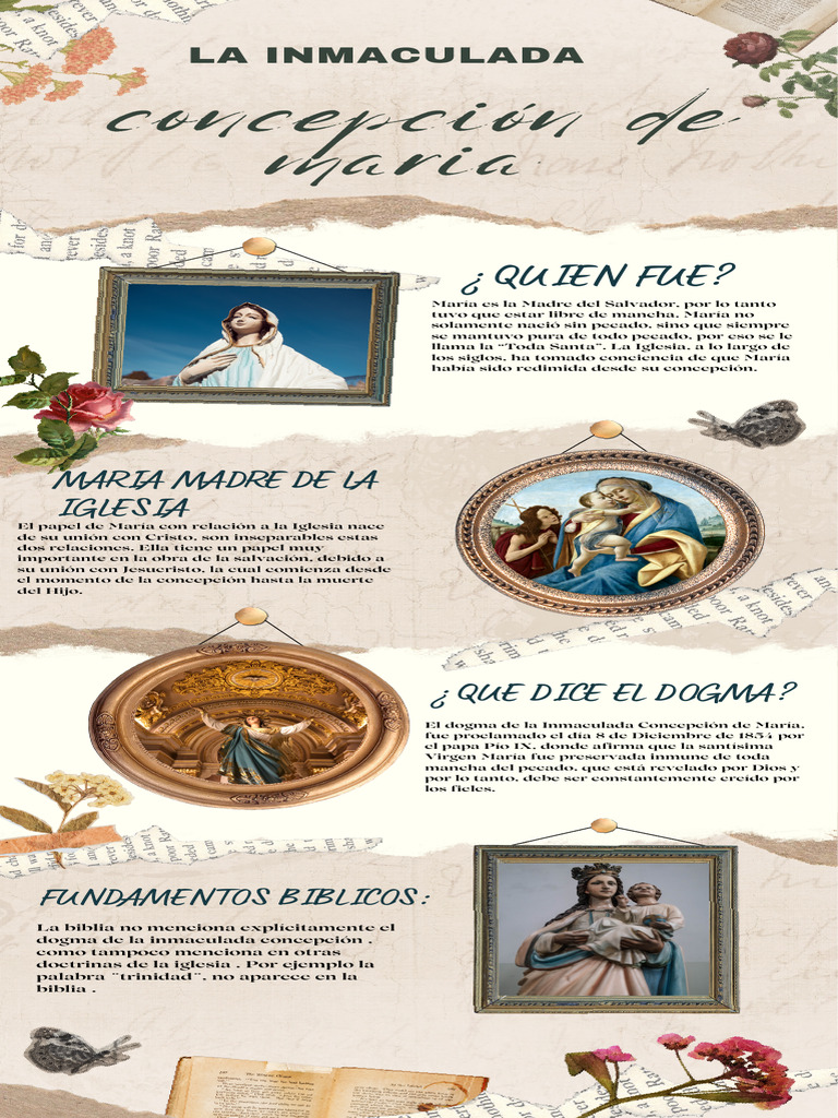 La Inmaculada Concepción de Maria | PDF