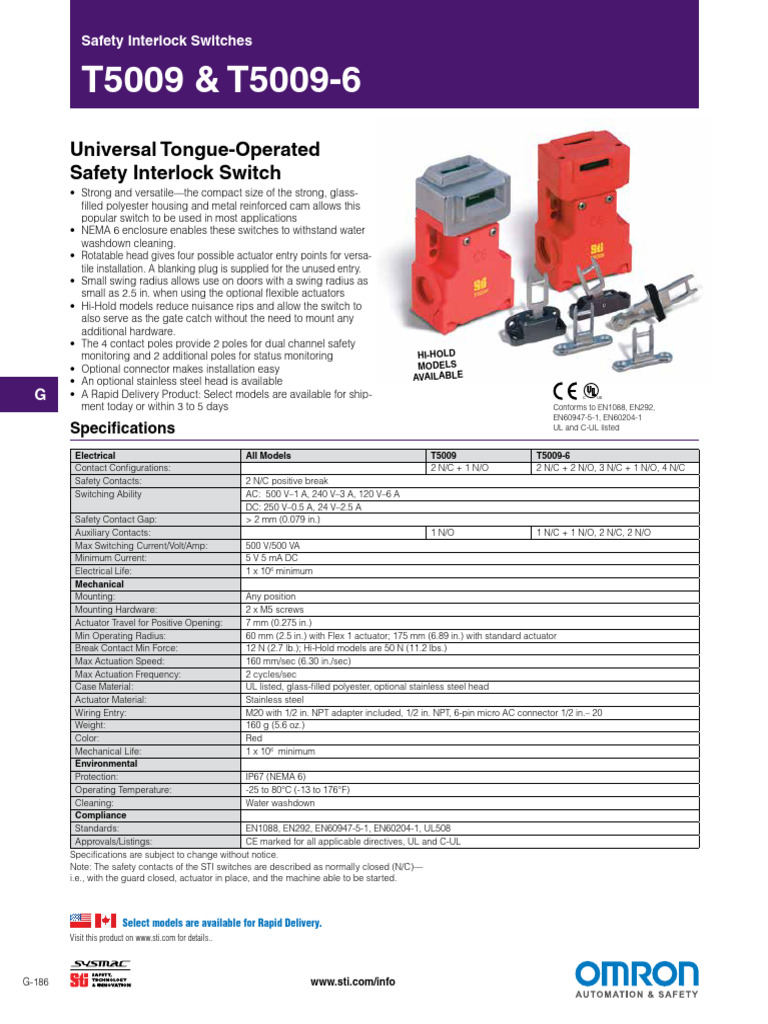 T5009 T5009-6 Datasheet en 201408 C26I-E-01 | PDF | Switch | Ac Power Plugs And Sockets