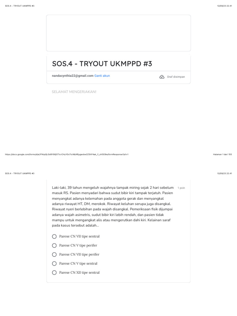 Sos.4 - Tryout Ukmppd #3 | PDF