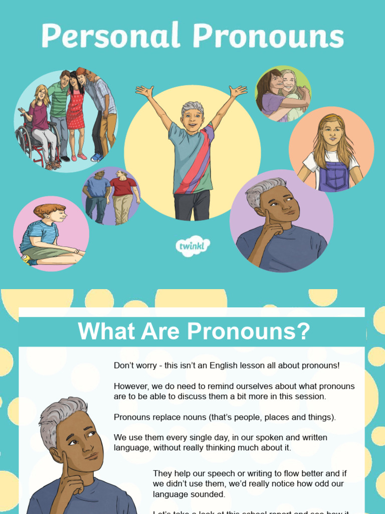 NZ Pe 1687383607 Personal Pronouns Powerpoint - Ver - 1 | PDF | Syntax ...