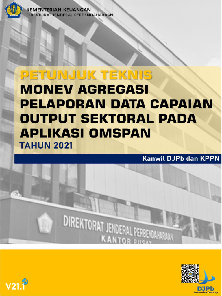 Agregasi Data Capaian Output Sektoral | PDF | Pengelolaan Keuangan & Uang