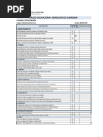 Formato de Check List Comedor | PDF