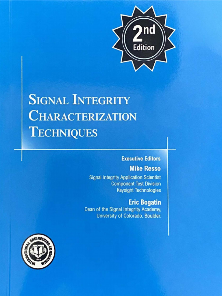 Signal Integrity Characterization Techniques | PDF | Transmission Line | Telecommunications ...