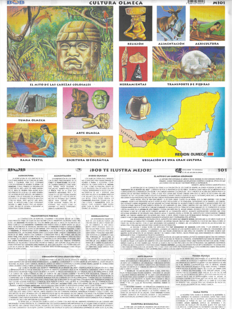 Cultura Olmeca | PDF