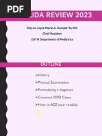 Pediatric History Taking Guide | PDF | Medical Diagnosis | Childbirth