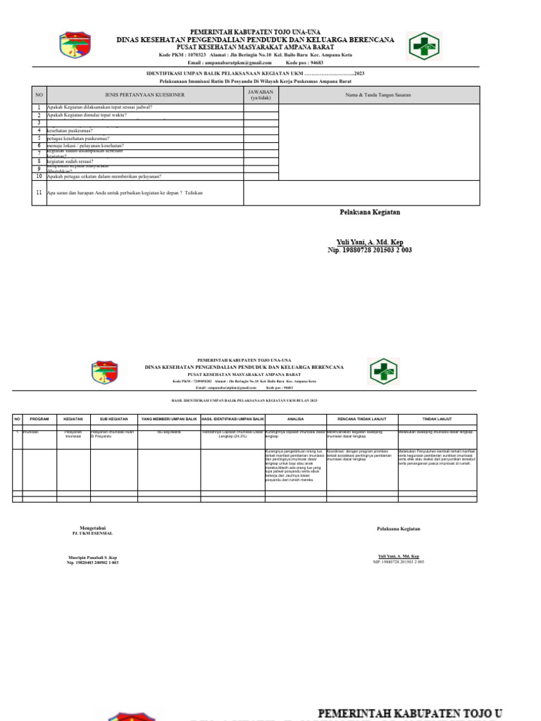 Pdsa Ukm Esensial Imunisasi | PDF