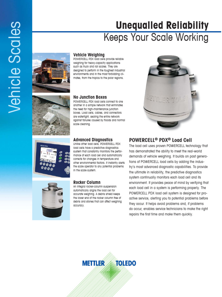 PDX Load Cell Data Sheet | PDF