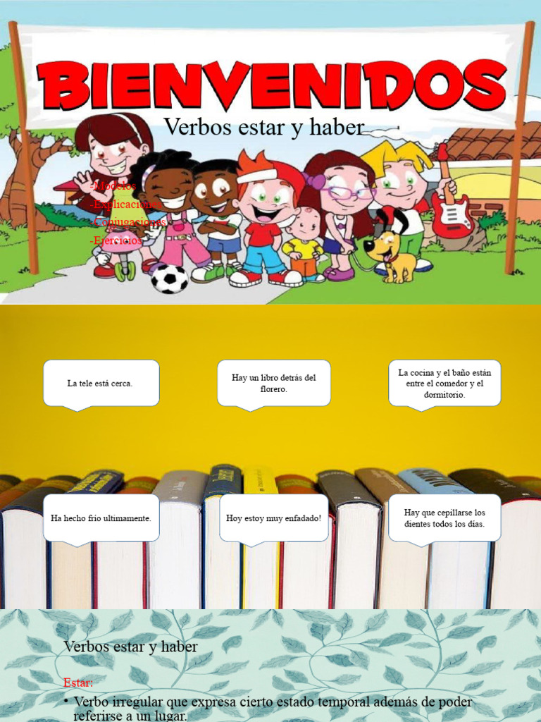 Verbos Estar y Haber 2 | PDF