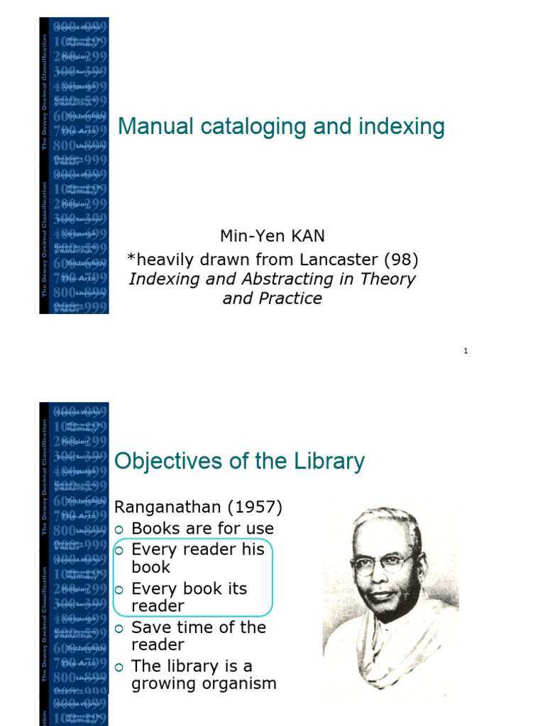 Cataloging | PDF | Metadata | Tag (Metadata)