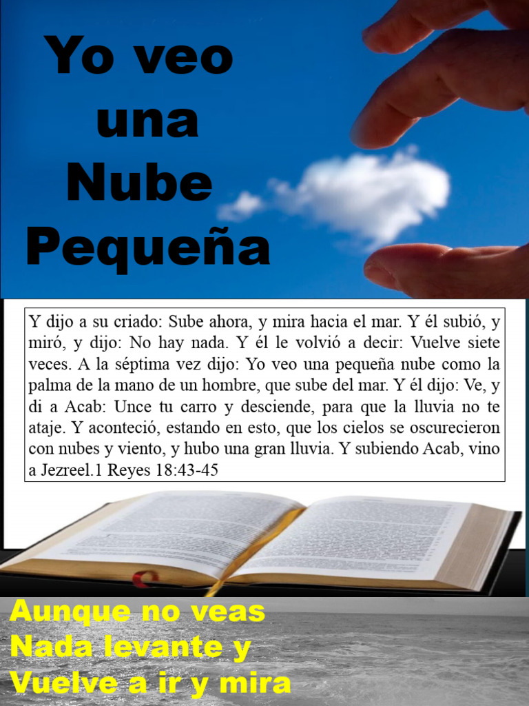 Yo Veo Una Nube Pequeña[1] | PDF