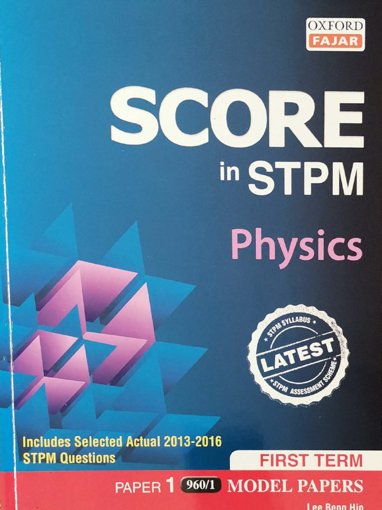 Score in STPM Phy First Term.pdf | PDF