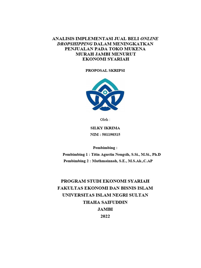 Proposal Sempro Silky Januari | PDF