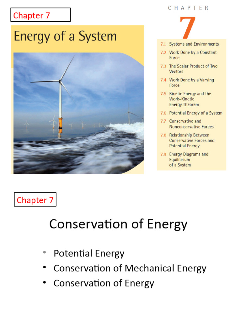 Conservation of Energy Explained | PDF