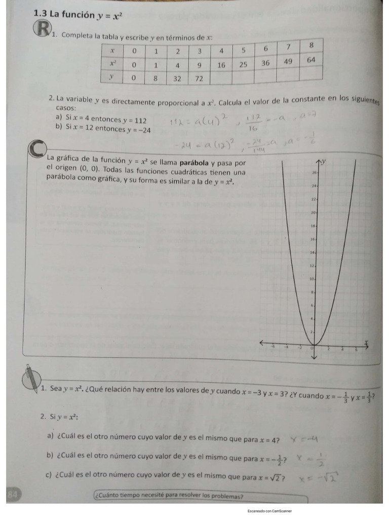 Ejercicios Del Cuaderno Virtual | PDF