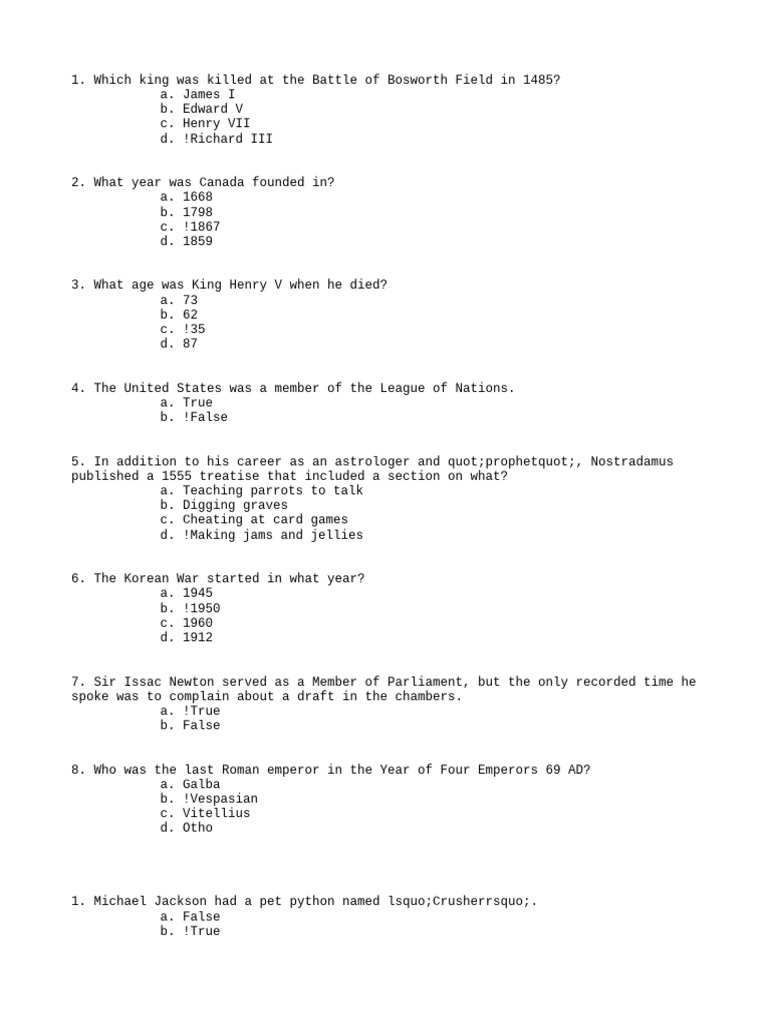 bsa-Answer-Key-10 | PDF