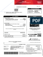 Sample of PLDT Bill | PDF | Credit Card | Cheque