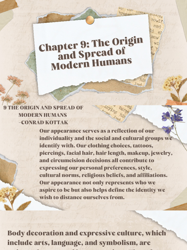 Origin and Spread of Modern Humans | PDF