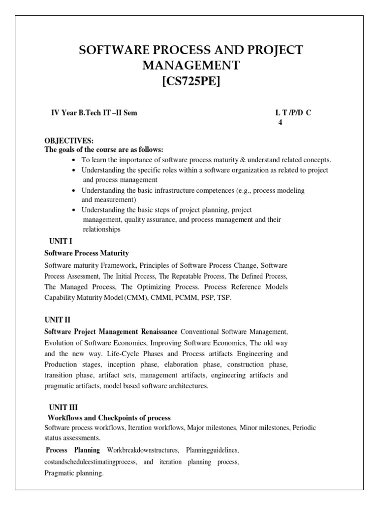 SPPM (2) | PDF | Project Management | Software Development Process