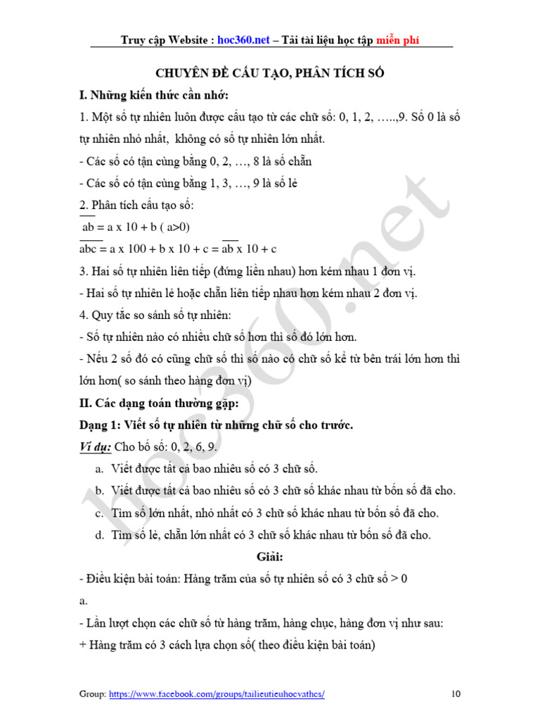 Chuyen de Lop 3 3 | PDF
