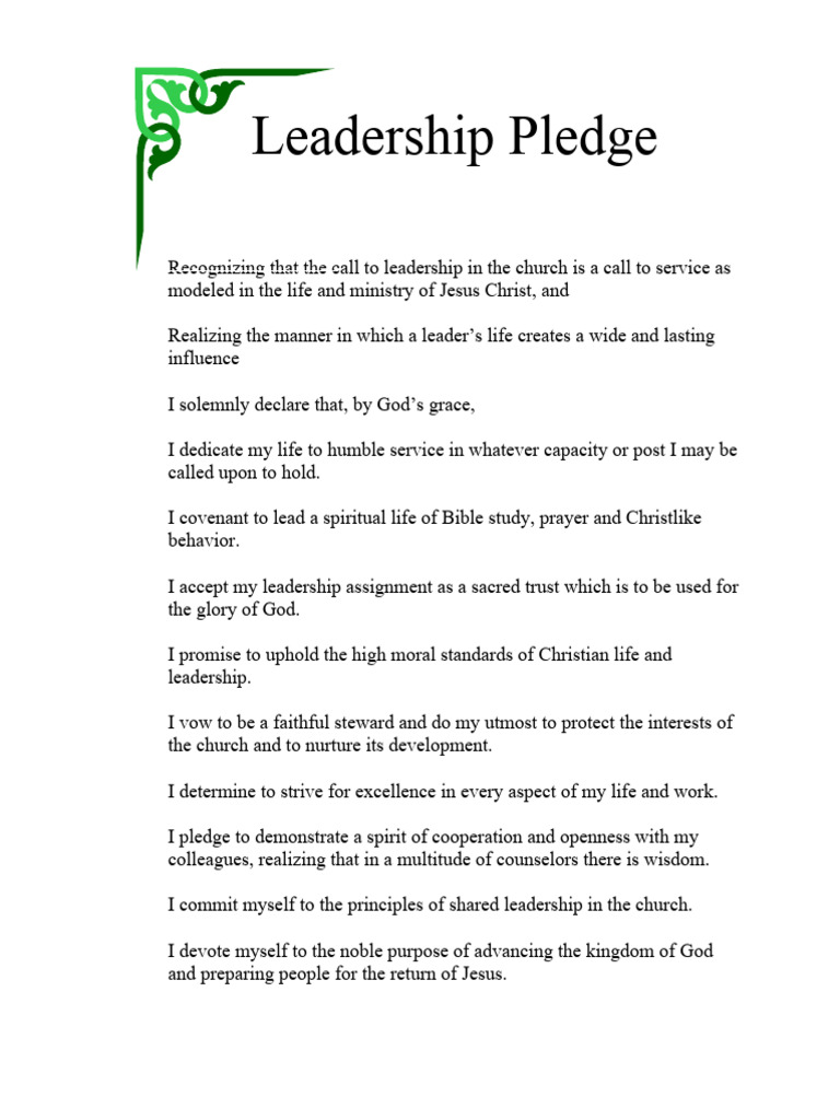 Handbook Section VII- Leadership | PDF | Mentorship