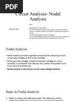 SUPERNODE Circuit Analysis (@B) | PDF | Electrical Network | Network ...