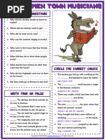 The Bremen Town Musicians Read Along | PDF