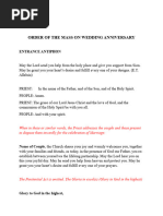 Catholic Rite Wedding Missalette Sample | PDF | God The Father | Mass ...