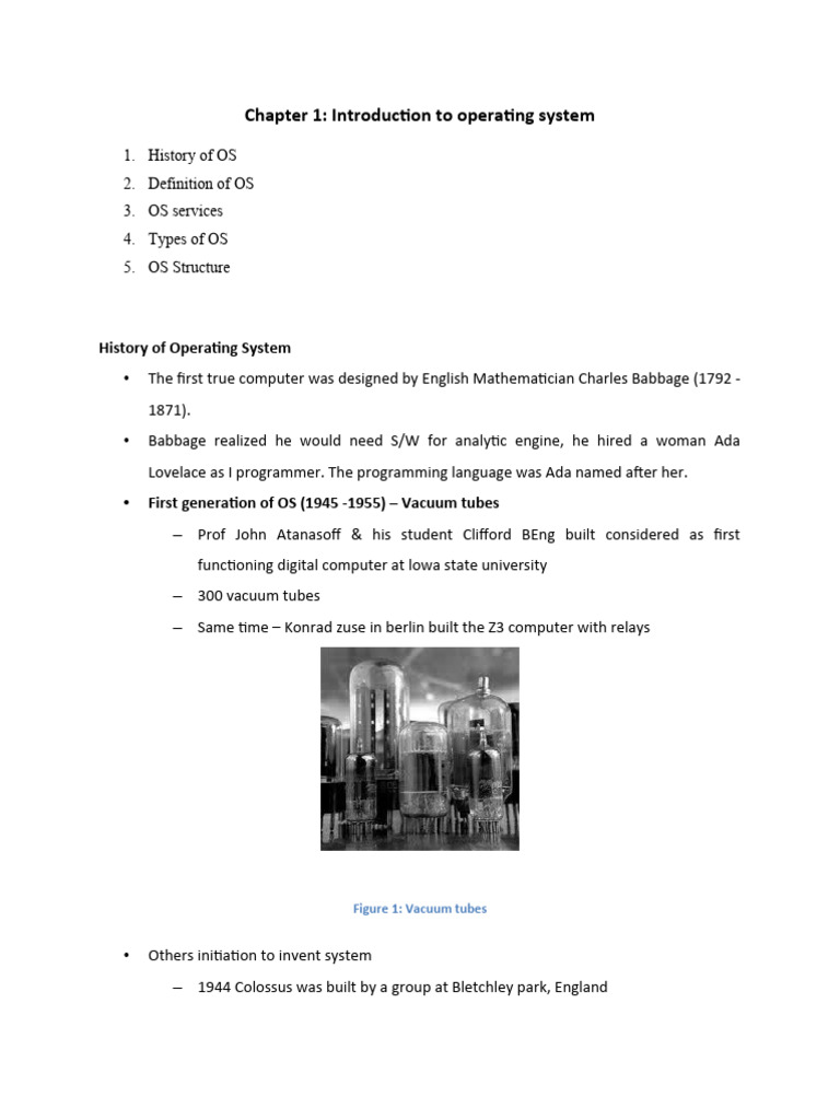 Chapter 1 Handout Operating System | PDF | Java Virtual Machine ... Chapter 1 Handout Operating System | PDF | Java Virtual Machine ...