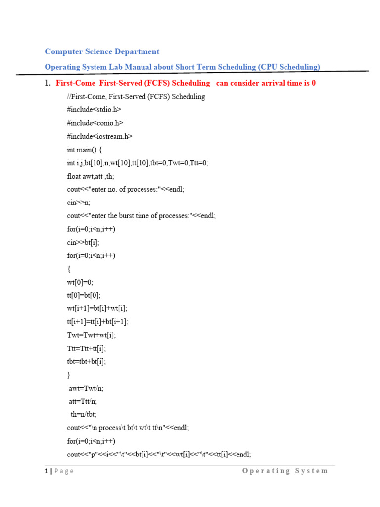 Operating System CH2 Lab | PDF Operating System CH2 Lab | PDF