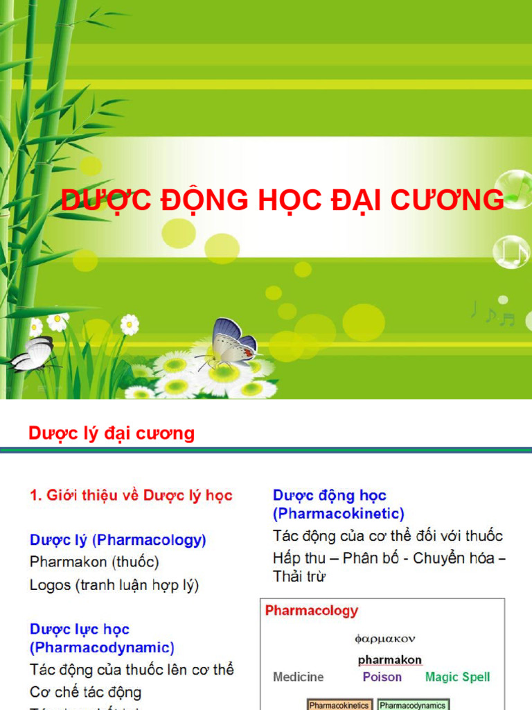 Duoc Dong Hoc Dai Cuong | PDF