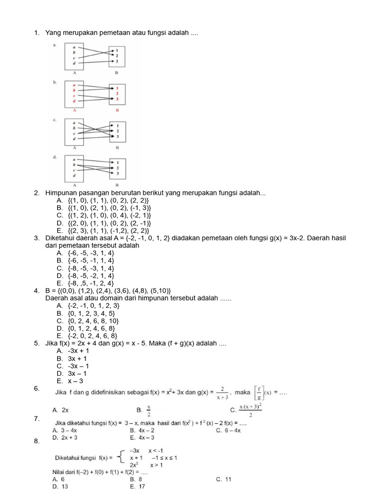 Latihan Soal Matematika Kelas 11 Semester 1 | PDF | Griya & Taman