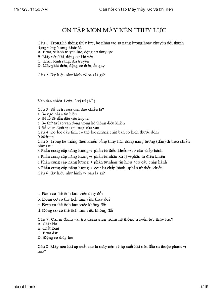 TH y Khí Nén | PDF