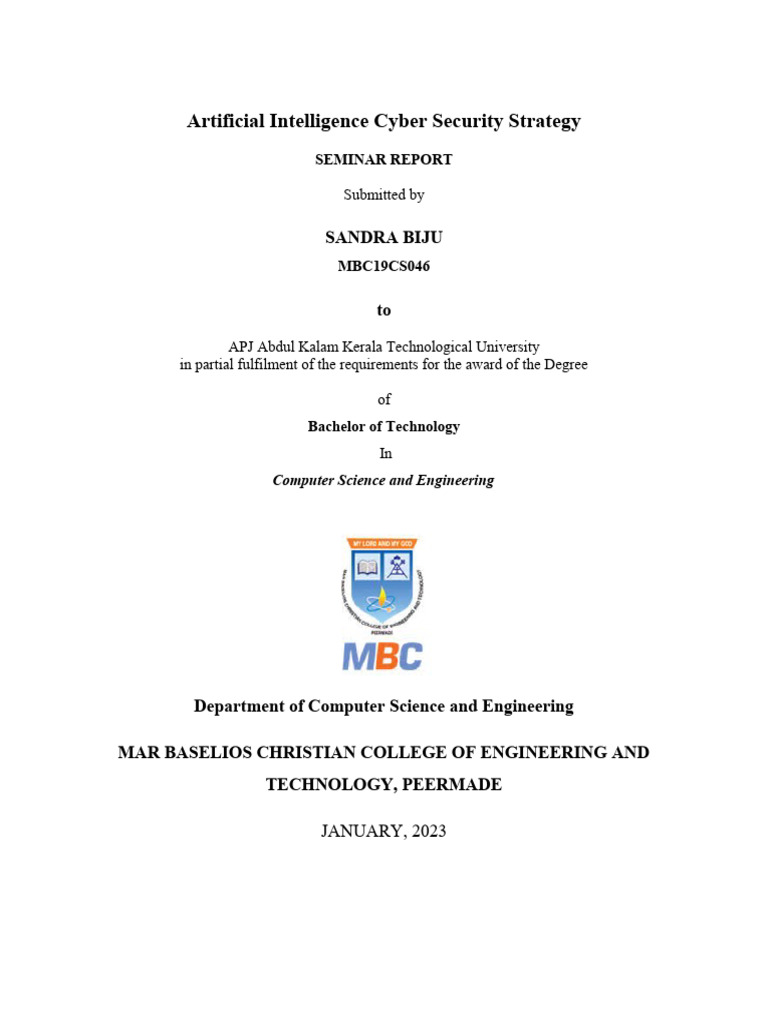 seminar report | PDF