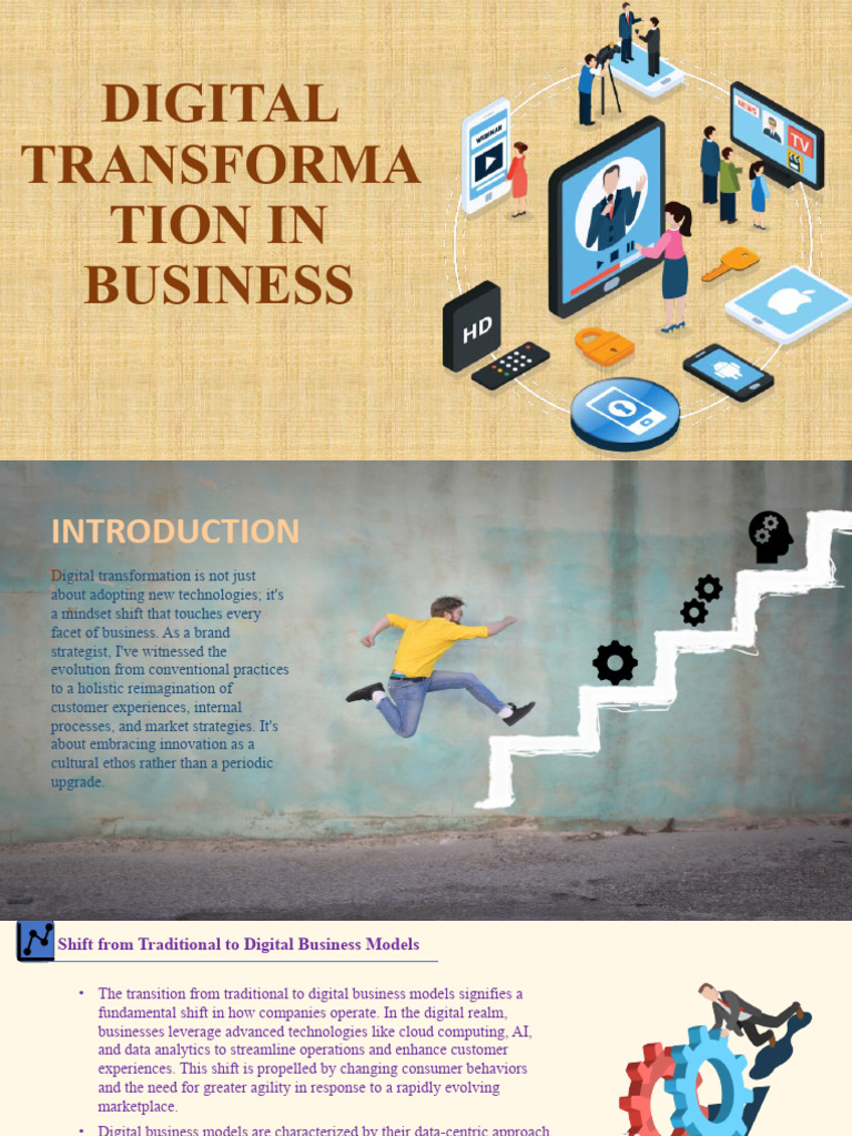 Digital Transformation in Business Overview | PDF | Market (Economics ...