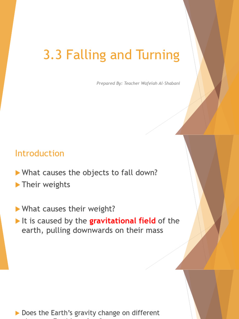 3.3 Falling and Turning - Part 1 | PDF