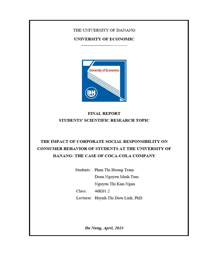 rút gọn 12 | PDF | Corporate Social Responsibility | Reputation